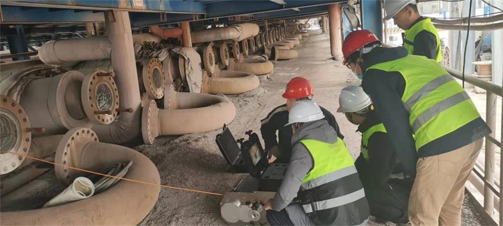 Alumina pipe inside scar inspection - JIU TAI TECHNOLOGY