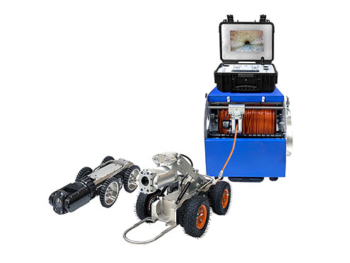 GT102B Sewer Drain Pipe Inspection Crawler Robotic Camera