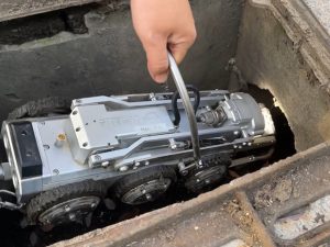 GT108 CCTV Sewer Pipe Crawler Robot Camera