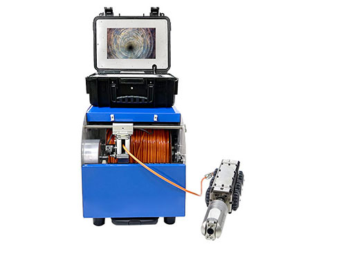 CCTV Pipe Inspection Crawler Robot Camera